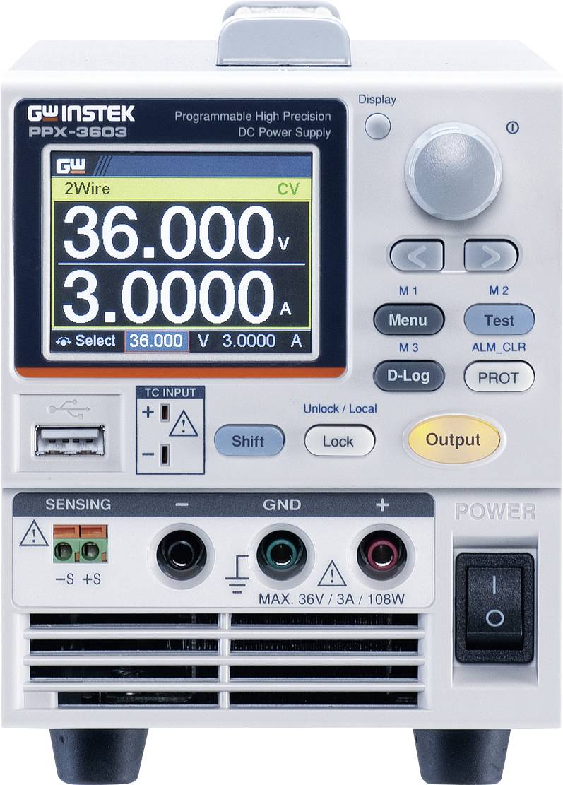 GW Instek PPX-3603-GPIB laboratorijsko napajanje sa podesivim naponom 36 V 3 A 108 W