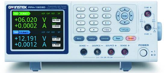 GW Instek PPH-1503D laboratorijsko napajanje sa podesivim naponom 15 V 5 A 45 W, 18 W