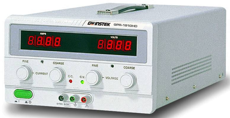 GW Instek GPR-1810HD laboratorijsko napajanje sa podesivim naponom 18 V 10 A 180 W