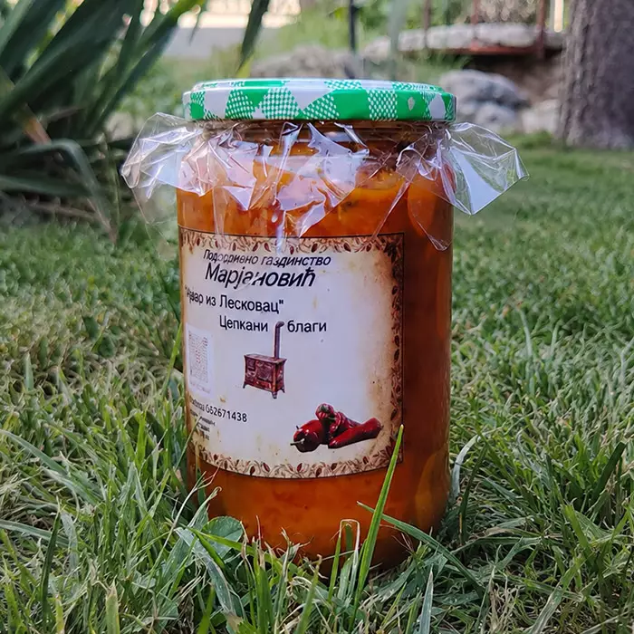 Blagi cepkani ajvar 720ml