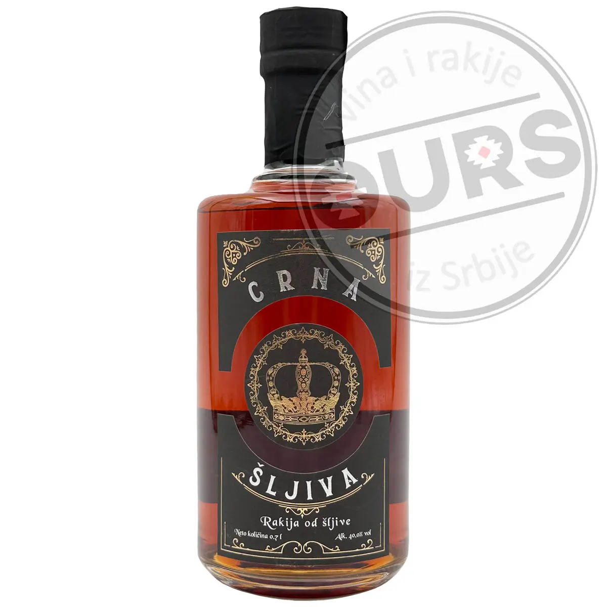 Zlatna Kruna Crna Šljiva 0,7L