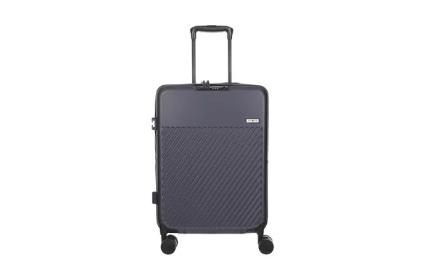 Čvrsti kofer sa točkićima Enova Slim ABS Poliester 37x56x22/11,5cm 41L teget