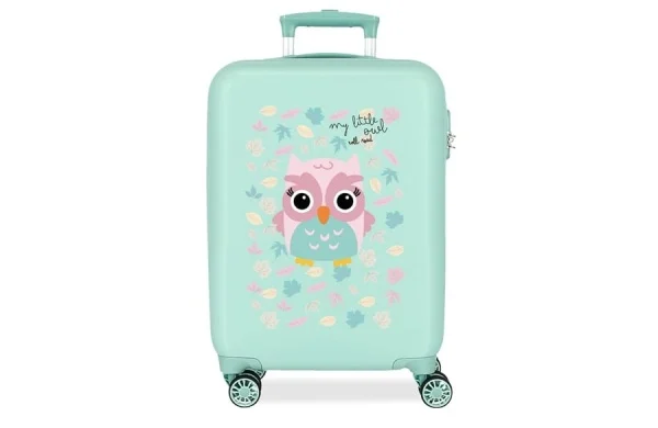 Dečiji Kofer Roll Road Happy Pets ABS 40x55x20cm 37L zelena