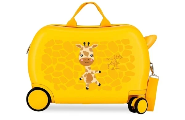 Dečiji Kofer Na Točkićima Roll Roads Happy Pets ABS 45x31x20cm žuta