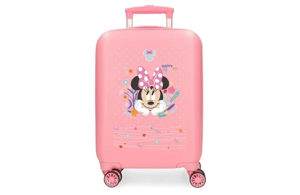 Dečiji Kofer Disney Happy To Be Me ABS 33x50x20cm roze