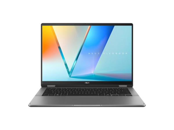 Laptop ASUS Vivobook 14 Flip TP3407SA-SG178W W11H 14''WUXGAOLEDTouch U7 256V 16GB 512GB back olov ran' ( '90NB14Y1-M00MB0' )