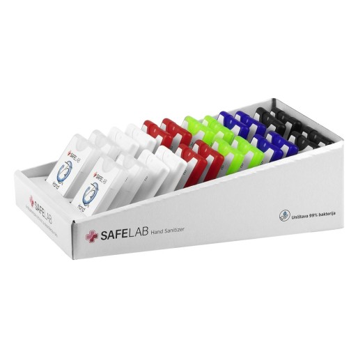 SPRAY CARD MIX 20, ANTIBAKTERIJSKA TEČNOST ZA DEZINFEKCIJU RUKU, 20 ML, 24/1, MEŠANE BOJE
