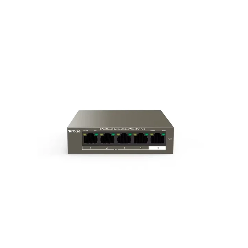 Svič 10/100/1000 5-port TEG1105P-4/4 PoE Port/63W