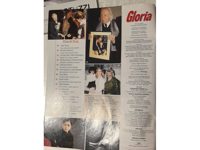 Gloria Hrvatska 2001 Alka Vuica Shania Twain