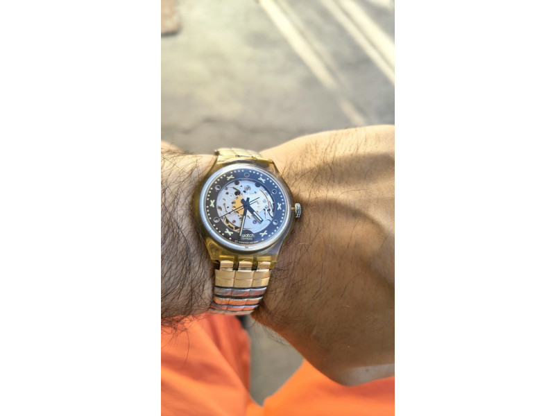 "Black Motion" Prvi ikada Swatch Automatic r.b.SAB100