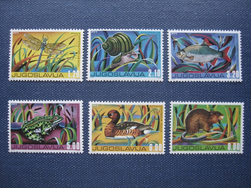 JUGOSLAVIJA 1976 FAUNA čista serija