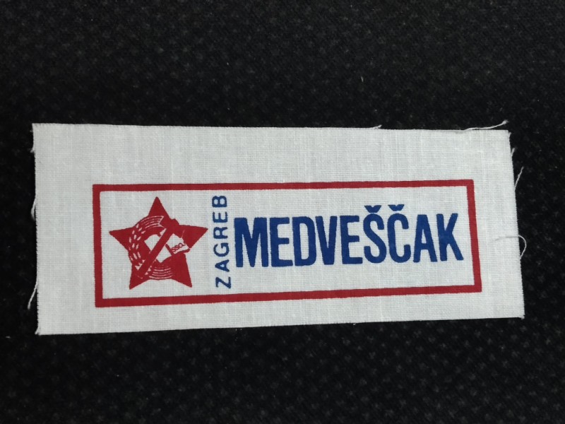 medveščak zagreb prišivak
