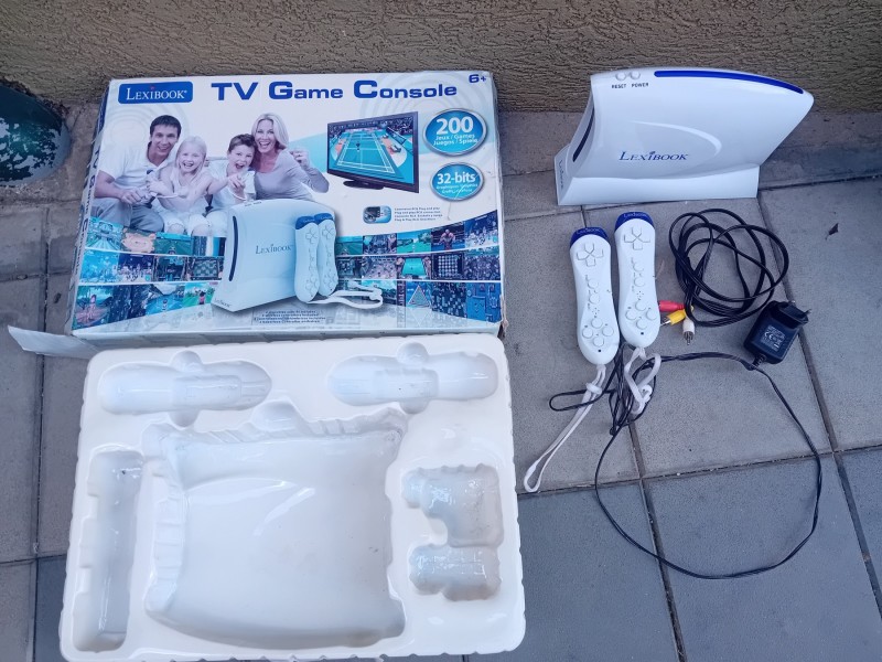 Lexibook, TV game console, 200 games, 32-bit,