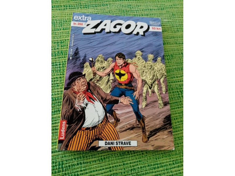 Zagor extra 268. Dani strave