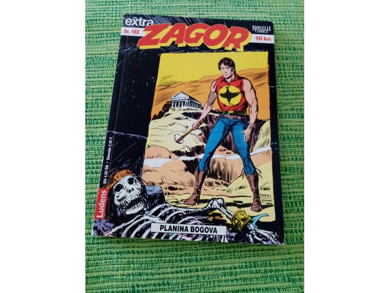 Zagor extra 192. Planina bogova