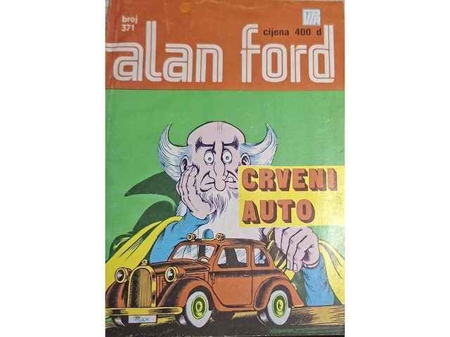 Alan Ford br. 371- Crveni auto drugi ptimerak