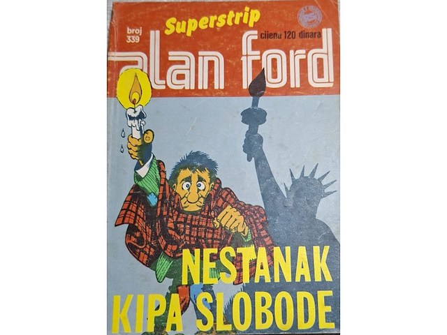 Alan Ford br. 339- Nestanak kipa slobode