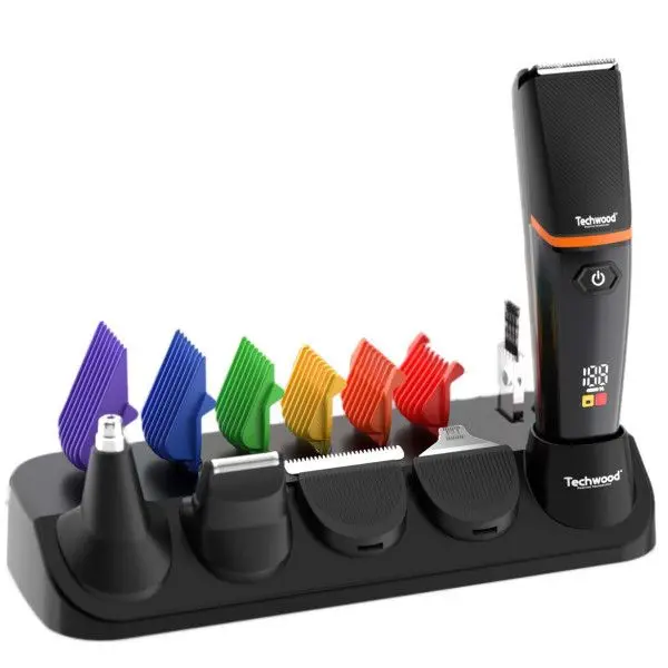 Techwood Set trimera TTN-038, 5 u 1, Crni