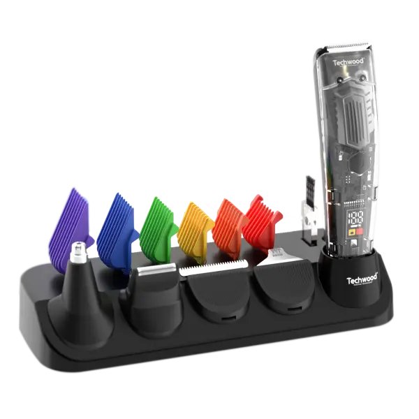 Techwood Set trimera TTN-0353, 5 u 1, Crni