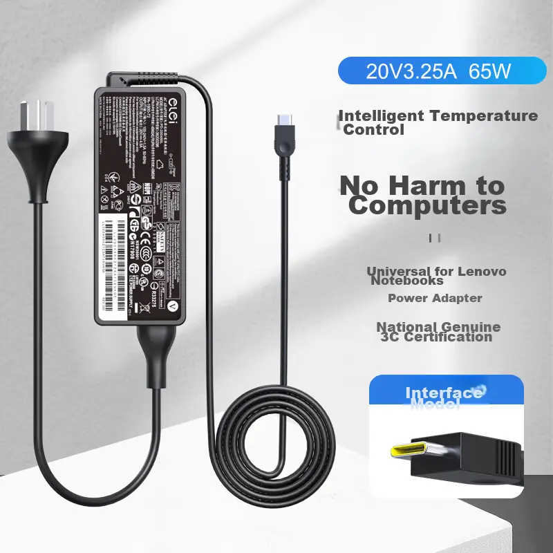 Elei Punjač za laptop Lenovo, 20V, 3.25A, 65W