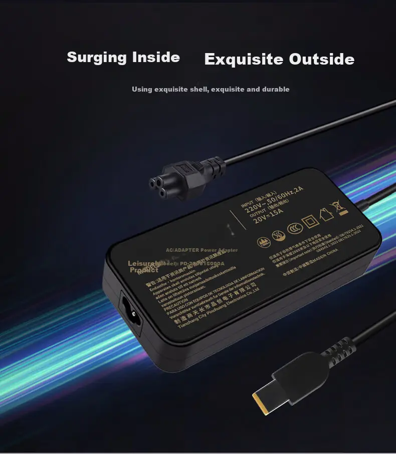 Youpin Punjač za laptop Lenovo Legion, 20V15A, 300W