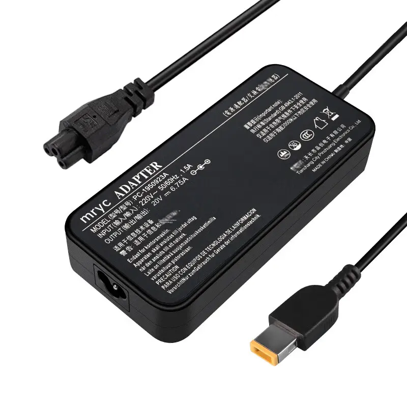 Mryc Punjač za laptop Lenovo Legion, 20V, 6.75A, 135W