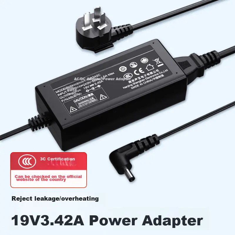 Jinlingshengbao Punjač za laptop ASUS, 19V3.42A, 65W