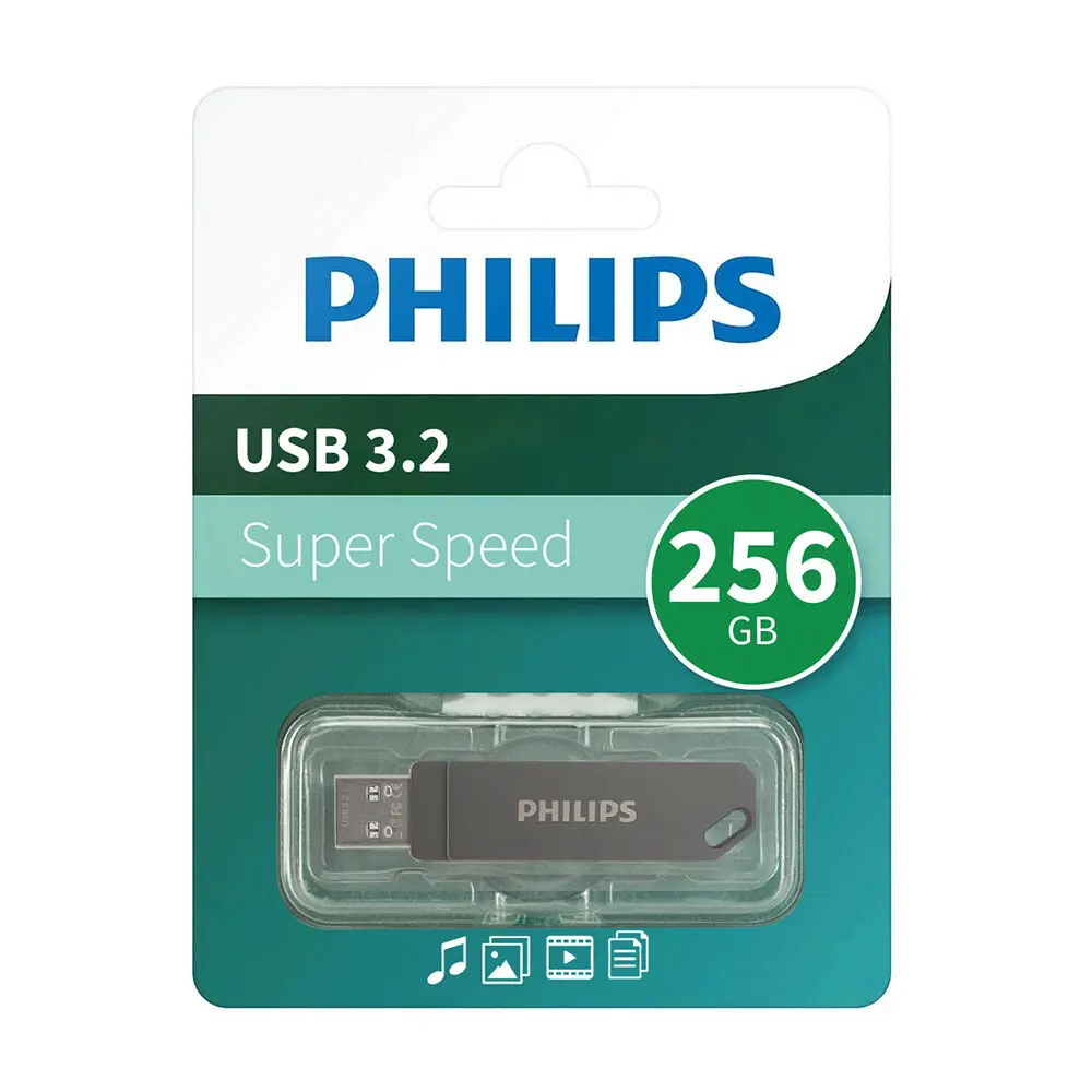 Philips USB flash memorija 61UT 3.2, Dual port USB-A + type C, 256GB