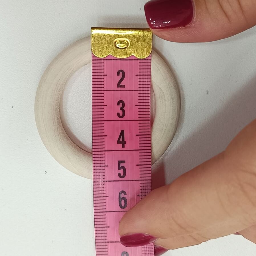 Drvene alke za ručni rad prečnik 5cm