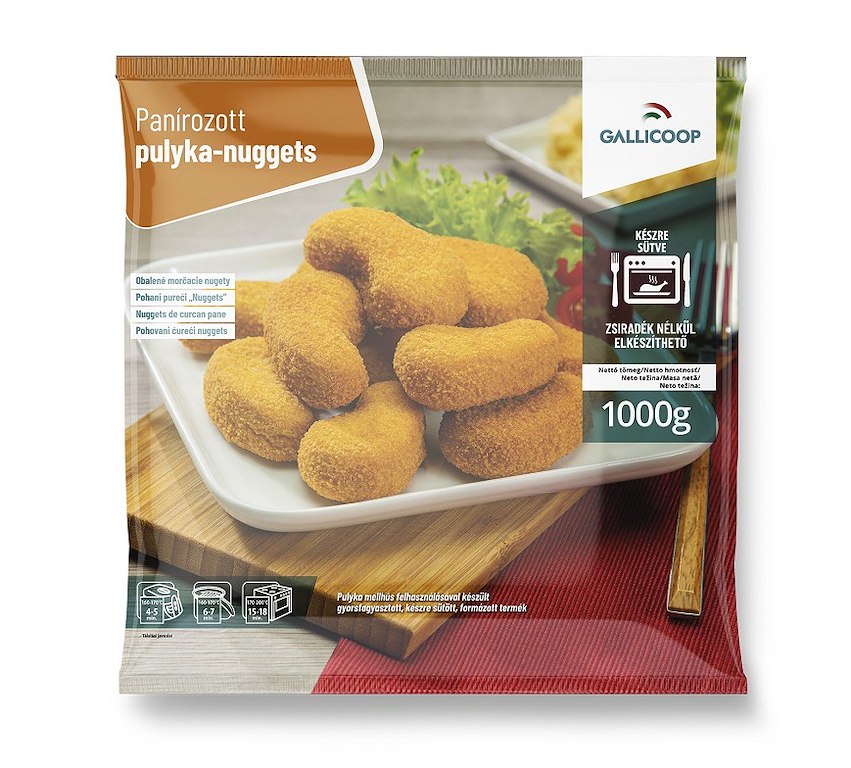 Gallicoop-Ćureći nuggets 1000g