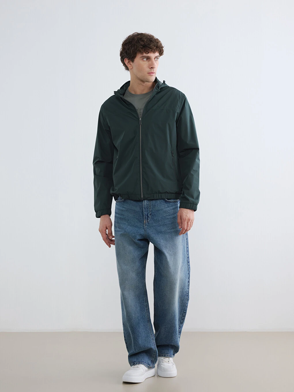 LCWAIKIKI Classic Regular Fit Muški Kaput Sa Kapuljačom