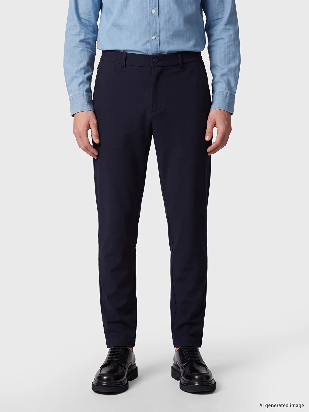 SOUTHBLUE Regular Fit Muške Pantalone Od Mekog Materijala