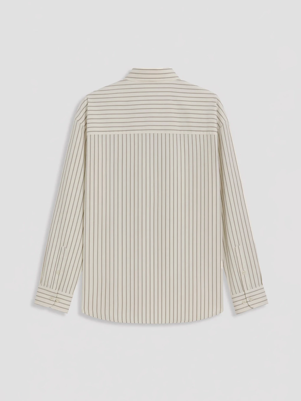 LCW Vision Regular Fit Prugasta Muška Košulja Od Gabardina