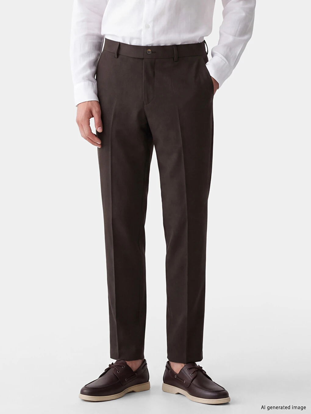 LCW BUSINESS Slim Fit Muške Pantalone Od Tkanine
