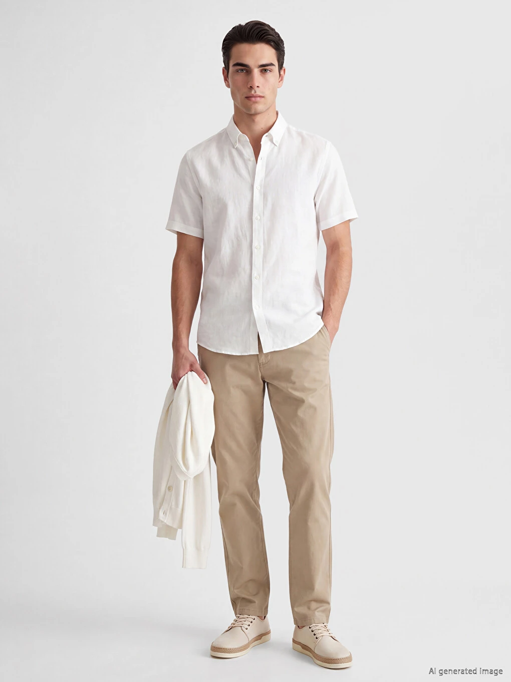 LCWAIKIKI Classic Regular Fit Gabardinske Muške Chino Pantalone