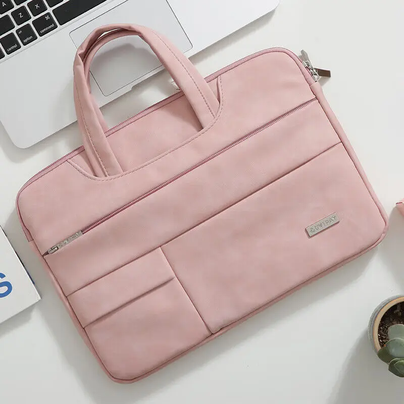 DiYigongfang Torba za laptop, 13", Roze