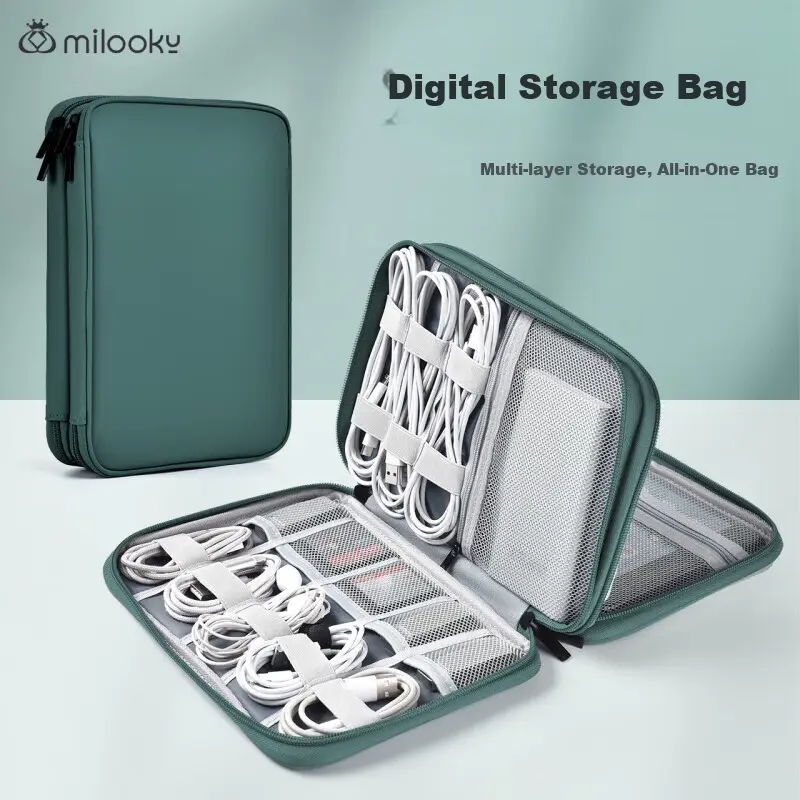 Milooky Torba za laptop, Tamnozelena
