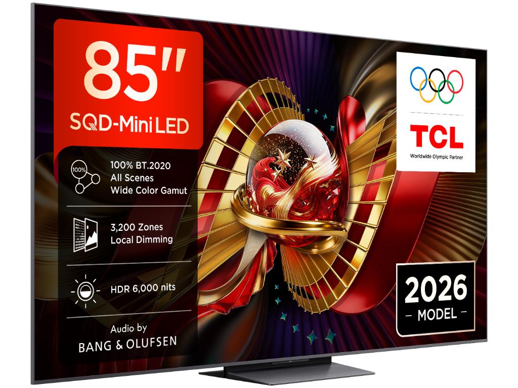 Televizor TCL 85C8L/LED/85"/4K UHD/144Hz/Google TV/crna