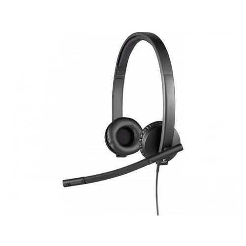 Logitech H570e 981-000575 stereo USB slušalice sa mikrofonom, crne