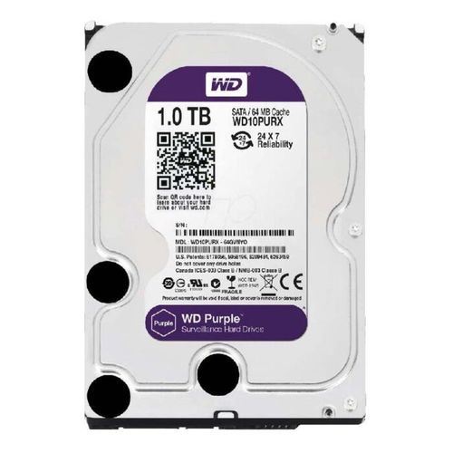 WD Purple WD10PURX 1TB hard disk za video nadzor