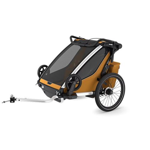 THULE Chariot Sport 2 dečja prikolica za bicikl - Natural Gold