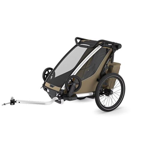 THULE Chariot Cross 1 dečja prikolica za bicikl - Khaki