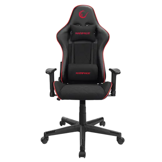 RAMPAGE Geјmerska stolica KL-R16, crna/crvena