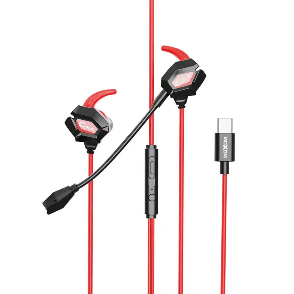Moxom Gaming slušalice MX-EP110, Bluetooth, Crvene