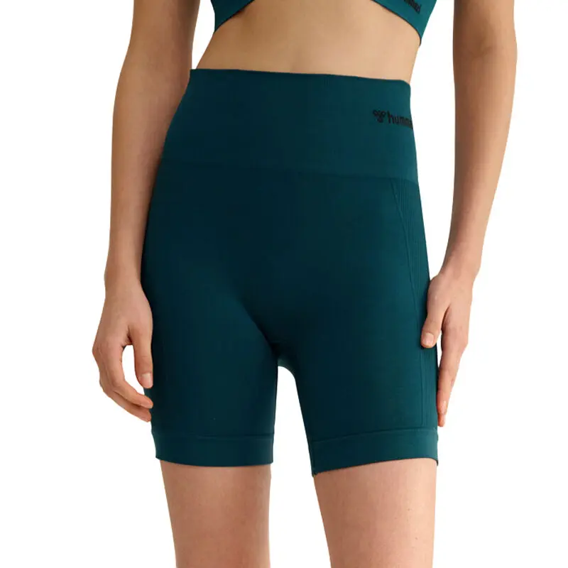 HUMMEL Ženski šorc Tif Seamless, Zeleni