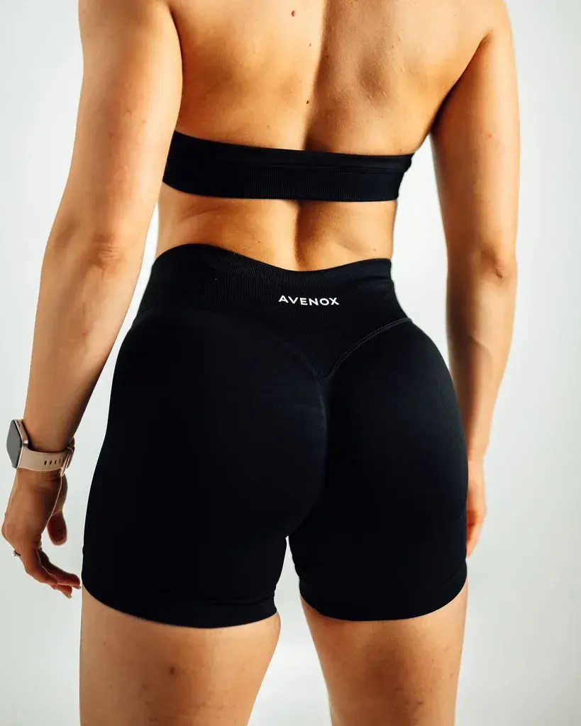 Avenox Ženski šorts Aura Seamless, Crni