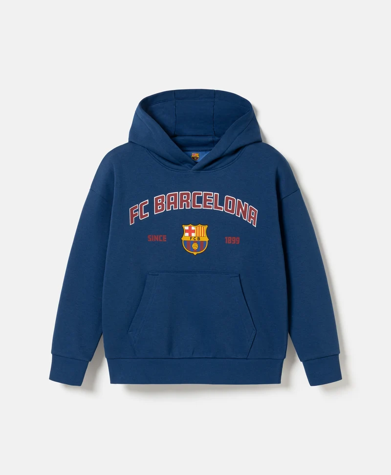 Duks sa kapuljačom za dečake FC Barcelona