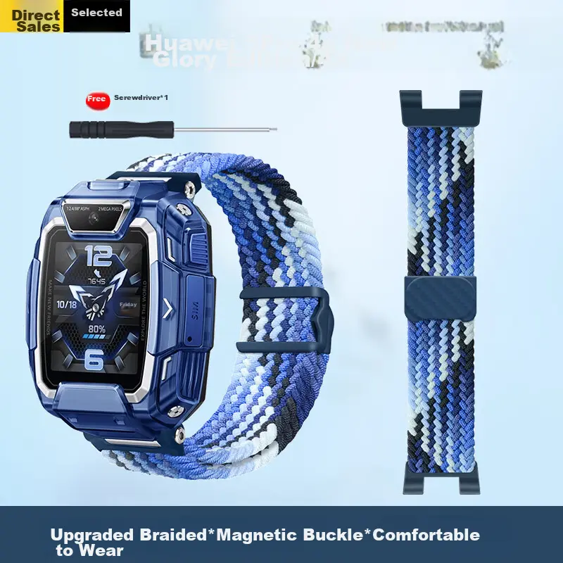 Chensong Zamenska narukvica za pametni sat za HUAWEI Kids Watch 3 Pro, Plava