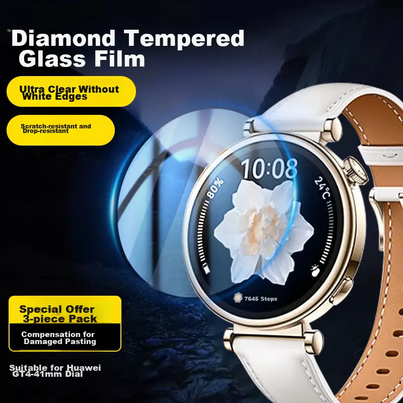 Stiger Zaštita stakla za pametni sat za Huawei Watch GT 5, 3 komada