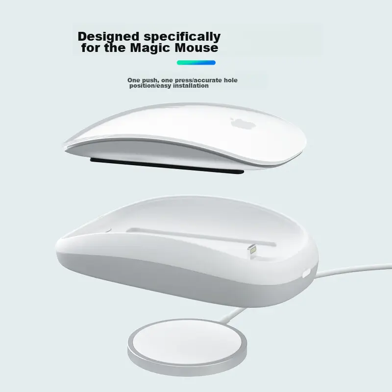 Mryc Bežična baza za punjenje Apple Magic Mouse, Bela